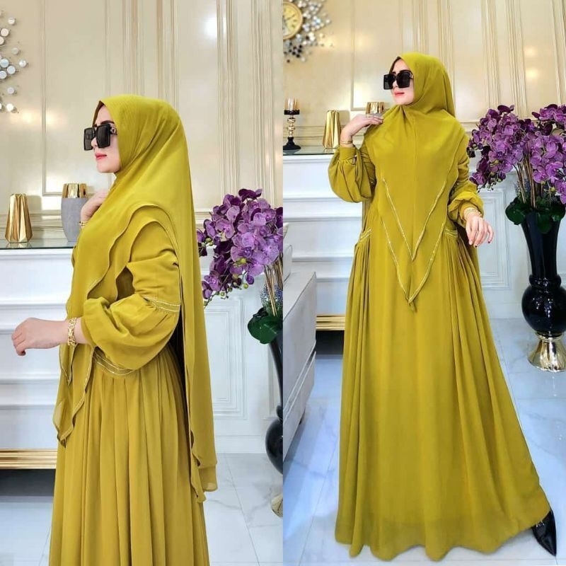 Muslim dress, Muslim fashion, women's clothes, dresses, gamis, gamis ...