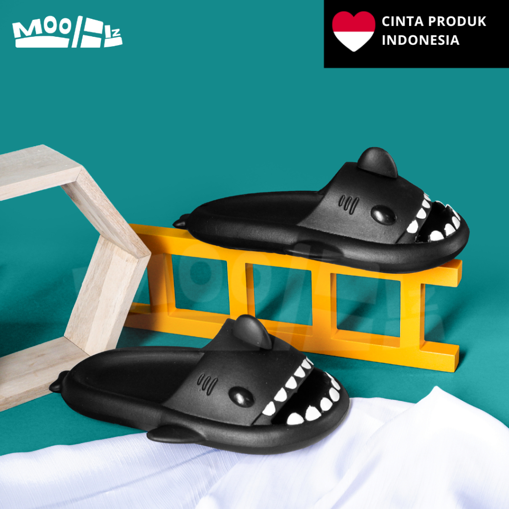 Shark Slippers Adult Men And Women Thick Eva Rubber Couple Couple/Slip ...