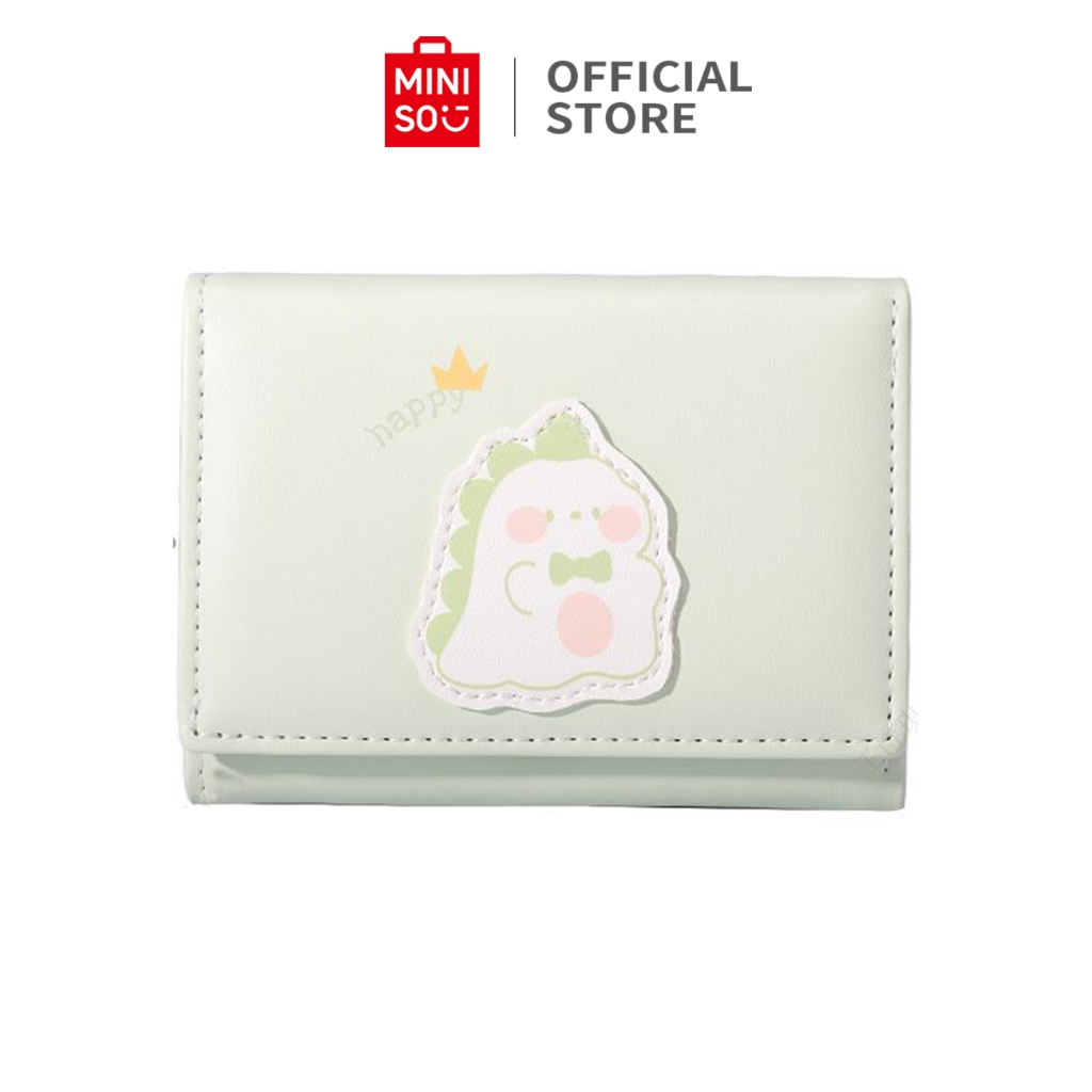 Miniso Cute Women's Folding Wallet Teenage Wallet Aesthetic Cute Women ...