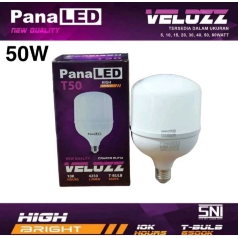 50w 50Watt T50 Panaled Jumbo Capsule Led Lamp | Shopee Philippines