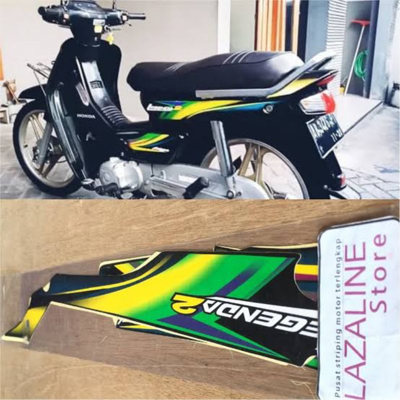 Honda astrea Legend emblem logo stripping sticker | Shopee Philippines