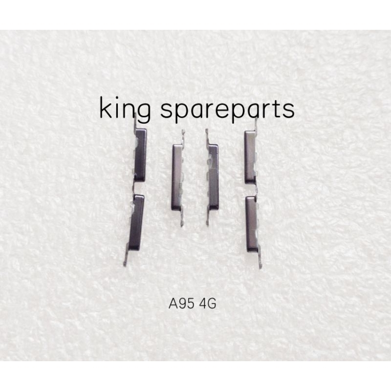 TOMBOL Varnish RUBBER OUTER BUTTON ON OF OFF VOLUME OPPO A95 4G ...