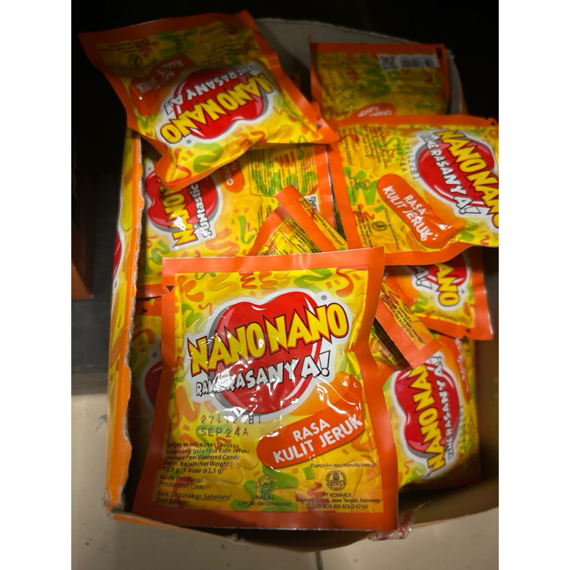 Nano NANO Candy Assorted Flavors 12.5 Grams | Shopee Philippines