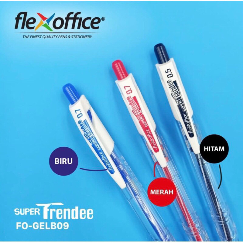 (PCS) Super TRENDEE FO GELB-09 SEMIGEL BOLPEN | Shopee Philippines