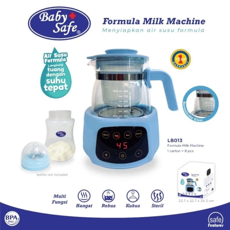 MESIN Baby Safe formula Milk Machine LB013 Babysafe formula warmer Milk ...