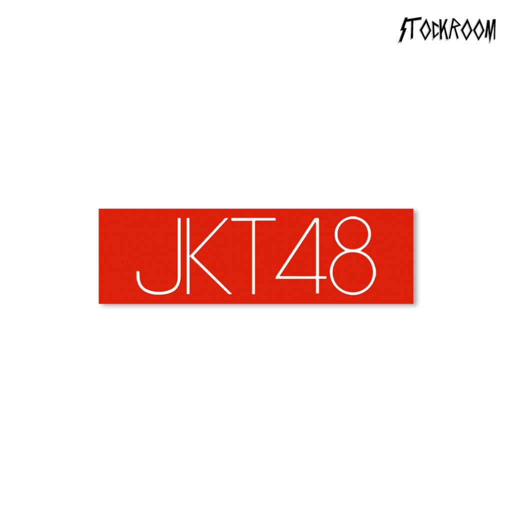 Sticker "JKT 48"/WOTA/STICKER Antem/Waterproof/STICKER Grain/STICKER ...