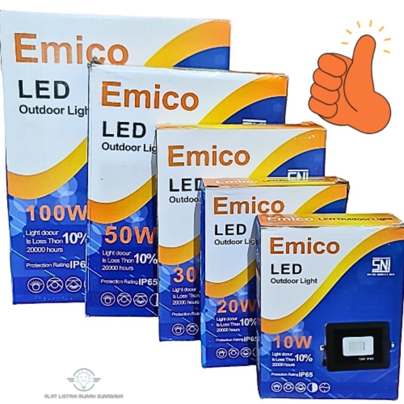 PUTIH Emico Spotlight Cup/Emico Spotlight/Emico White/Yellow Light LED ...