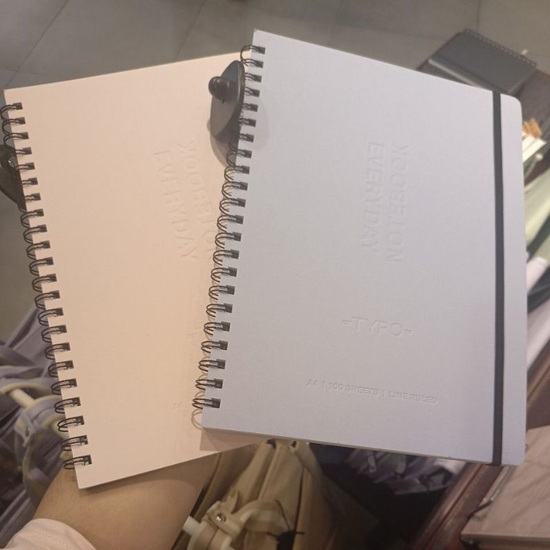 Typo A5 Everyday Notebook Note Book Original Line Writing Book | Shopee ...
