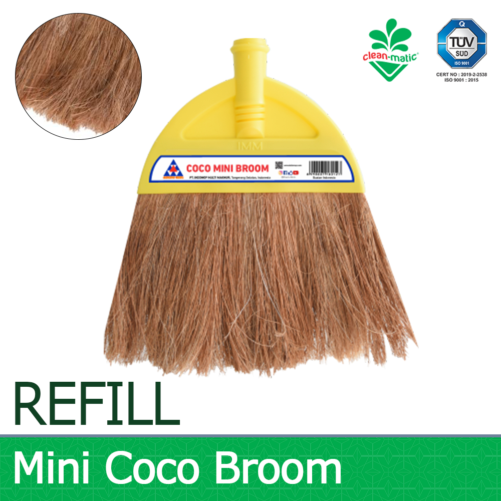 Myhomey Refill mini Broom Coco Broom Coconut Cleanmatic Gunung Sewu ...