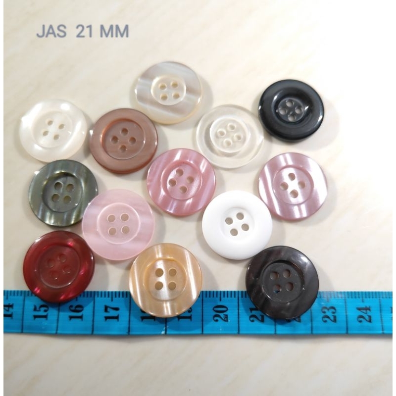 Suit Buttons /Safari Se flat 2.1 Cm 1 gross | Shopee Philippines
