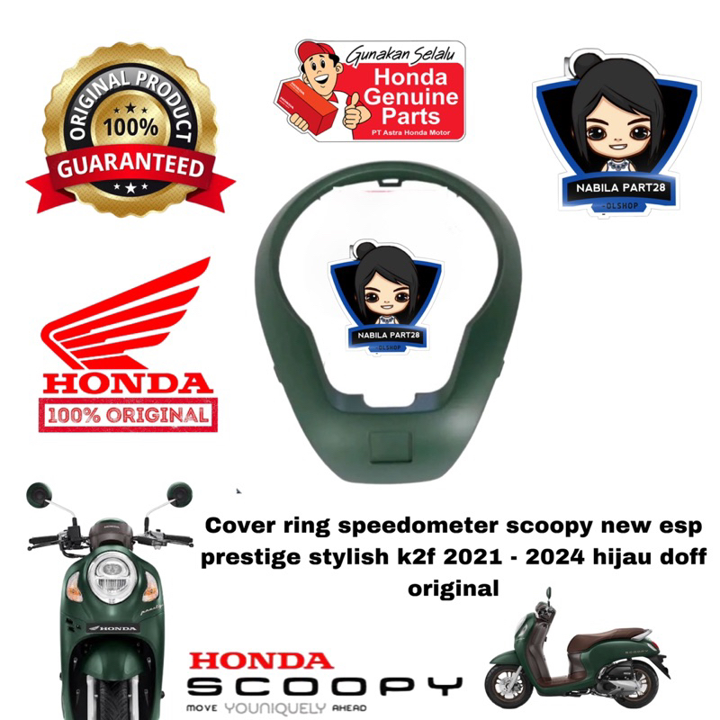 HIJAU Cover ring speedometer speedometer speedometer scoopy new esp ...