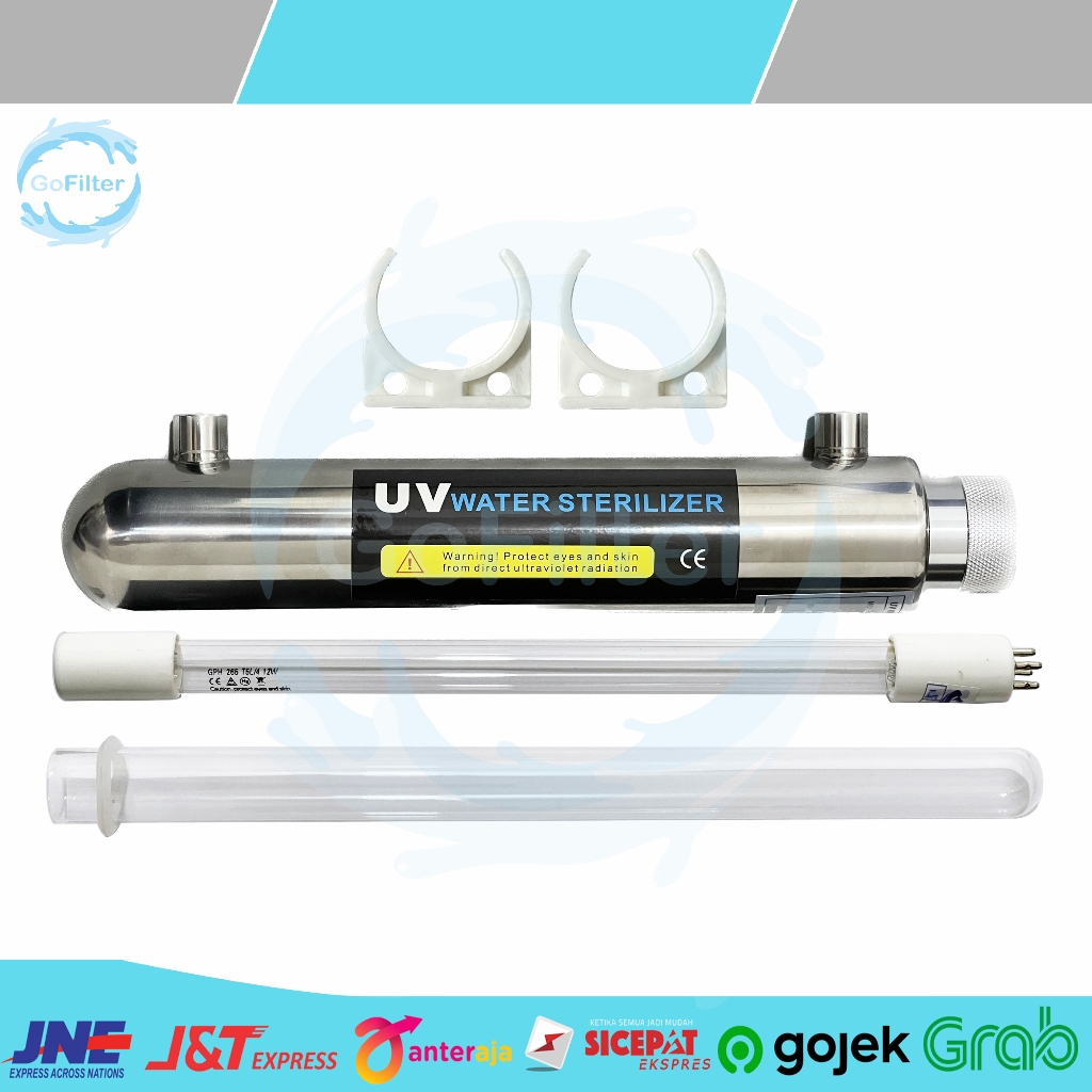 Uv WATER STERILIZER 2gpm 12watt Complete SET/ULTRAVIOLET Germ Killer Bacteria | Shopee Philippines
