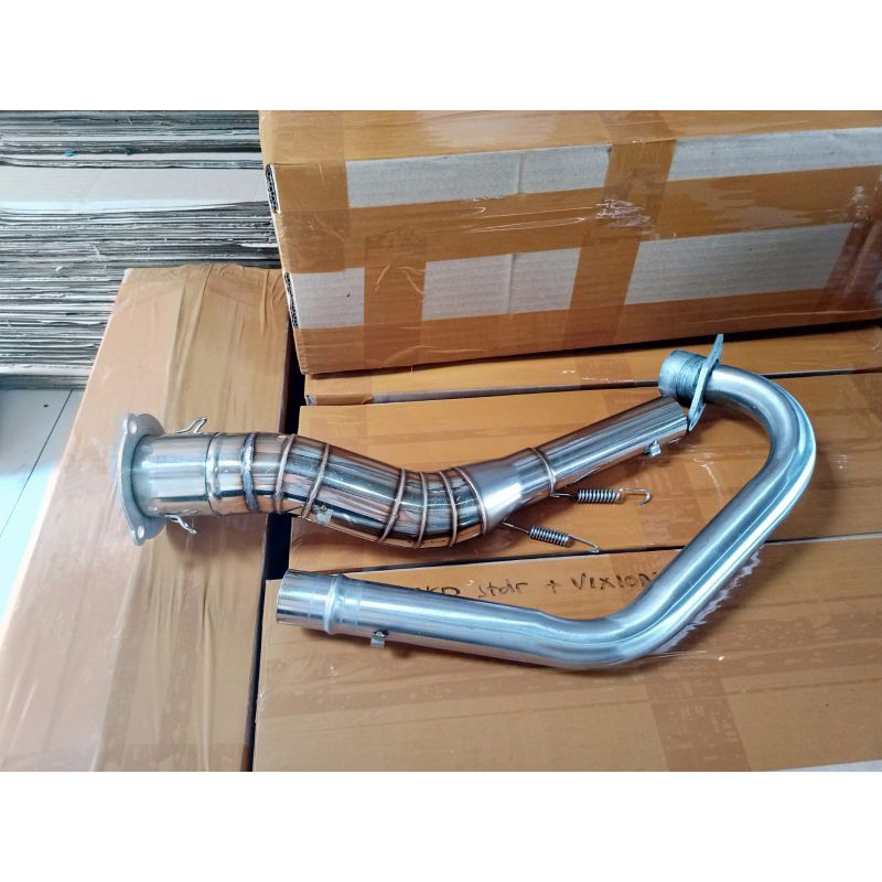 Big elbow pipe 51mm and adapter for Raider 150 carb Raider 150 fi ...