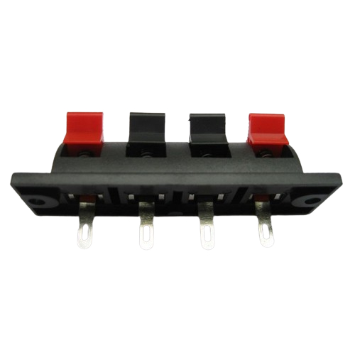 Salon Speaker Clip Terminal 4P 4 Pin Amplifier Socket Socket | Shopee ...