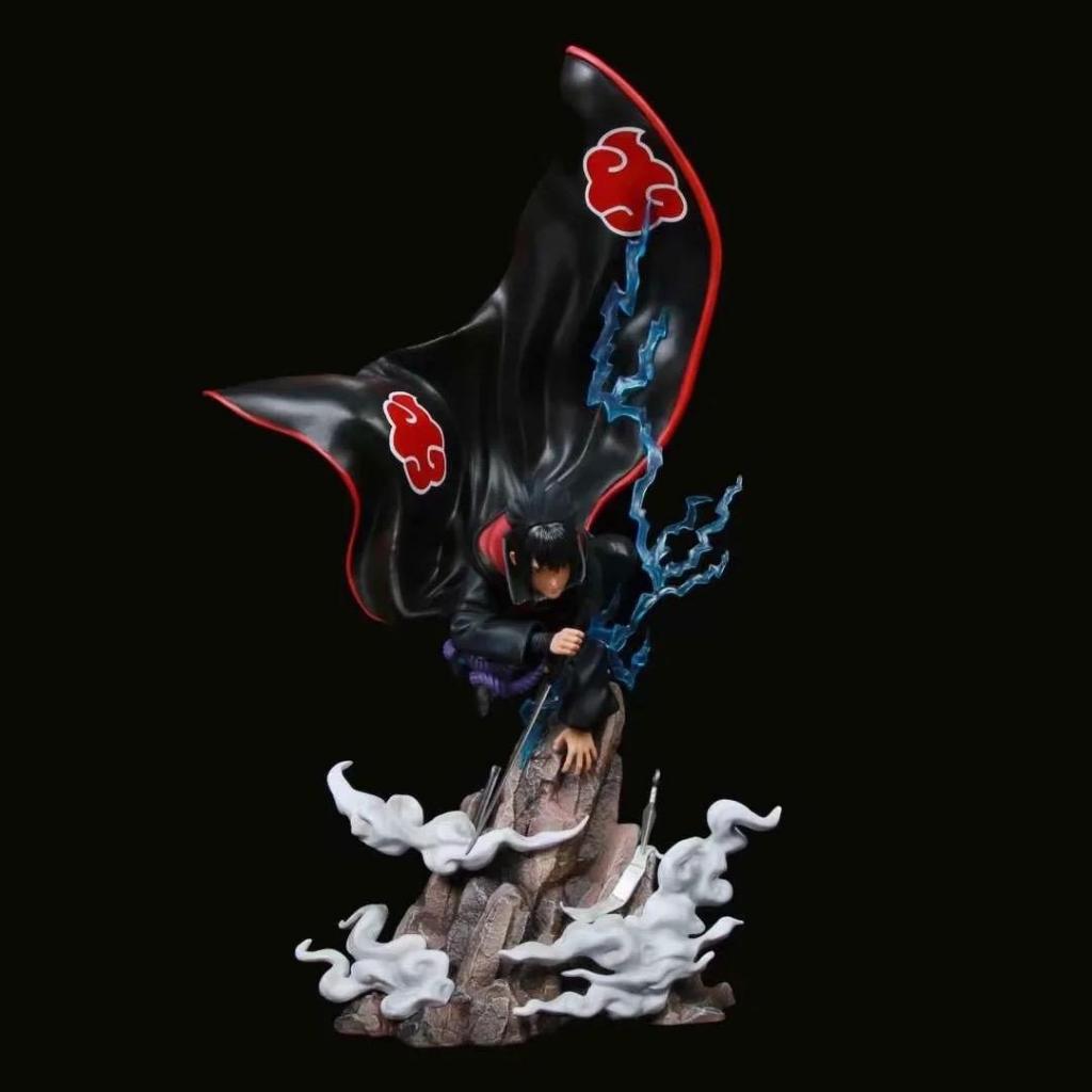 Naruto Sasuke Akatsuki Action Figure By UP Art x Mini Studio | Shopee ...