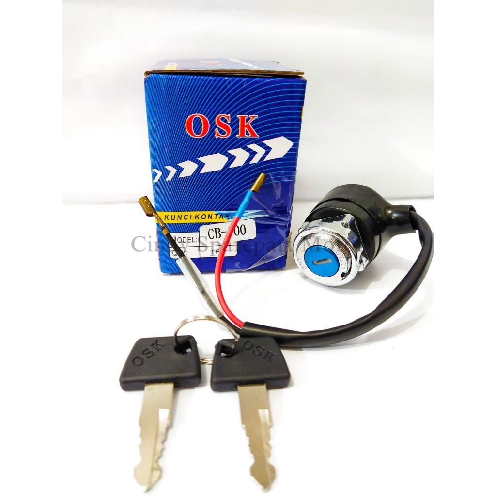 Cg 125 and CB 100 cable 2 OSK brand ignition keys | Shopee Philippines