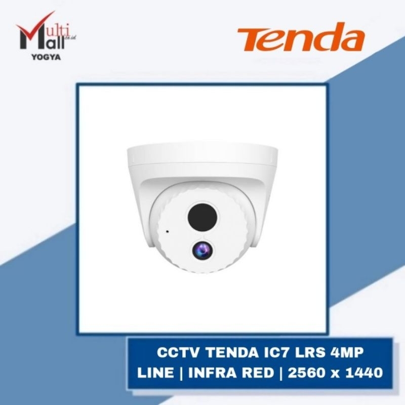 TENDA Cctv IP Camera Tent IC7 LRS 4MP Indoor Line Infrared Sound ...