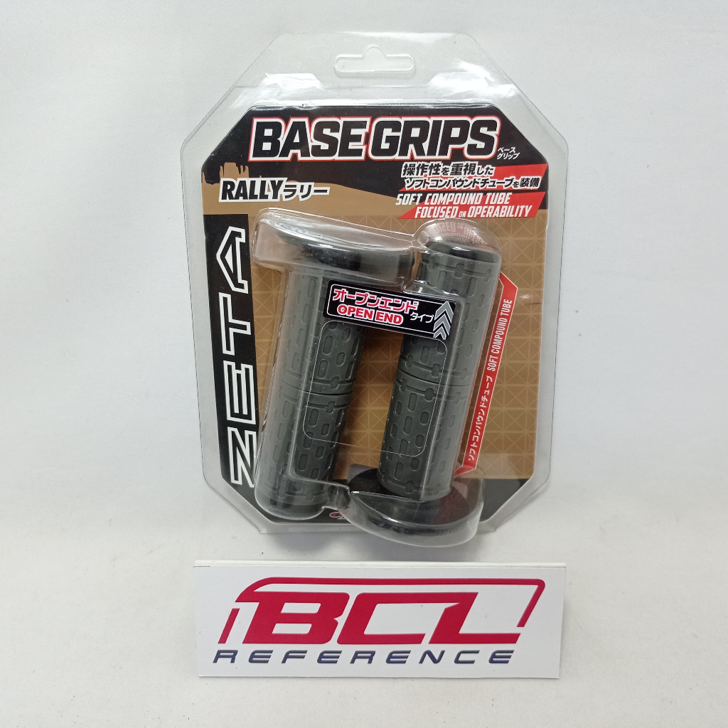 Zeta Handgrip Base Grip Rally Open-End Black/Grey | Shopee Philippines