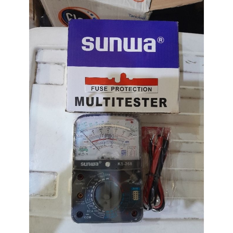 Avometer Multitester Multimeter Analog Sunwa KS-268 | Shopee Philippines
