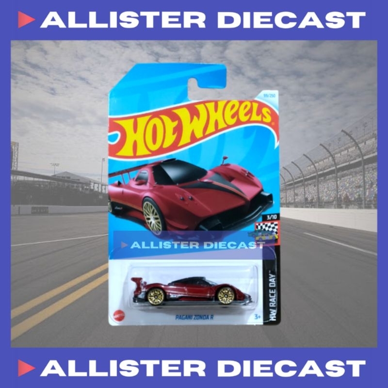 MERAH Hot Wheels Pagani Zonda R Red ALLISTER DIECAST Hotwheels Pagani ...