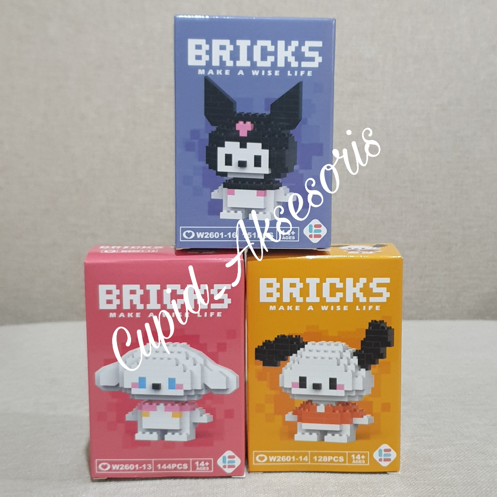 Diy Stacking Building Blocks MINI Cartoon BRICKS DIY TOYS Blocks NANO BLOCK Cartoon MODEL BRICK ...