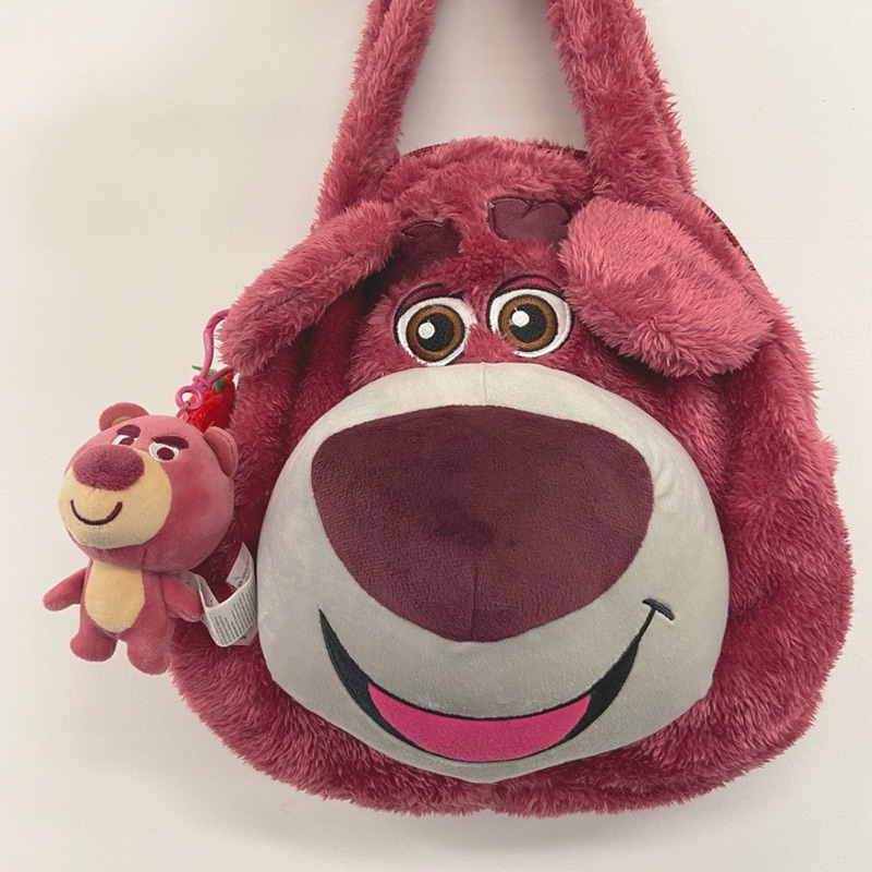 GANTUNGAN Bali MINISO Toy Story Plush Toy Keychain Lotso Alien Keychain ...
