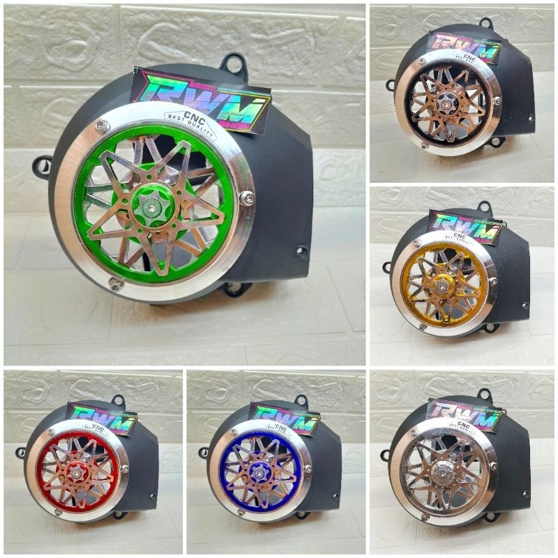 MESIN Cover Cover Fan Machine set Spinner Star Motif Cnc Aluminum Pnp ...