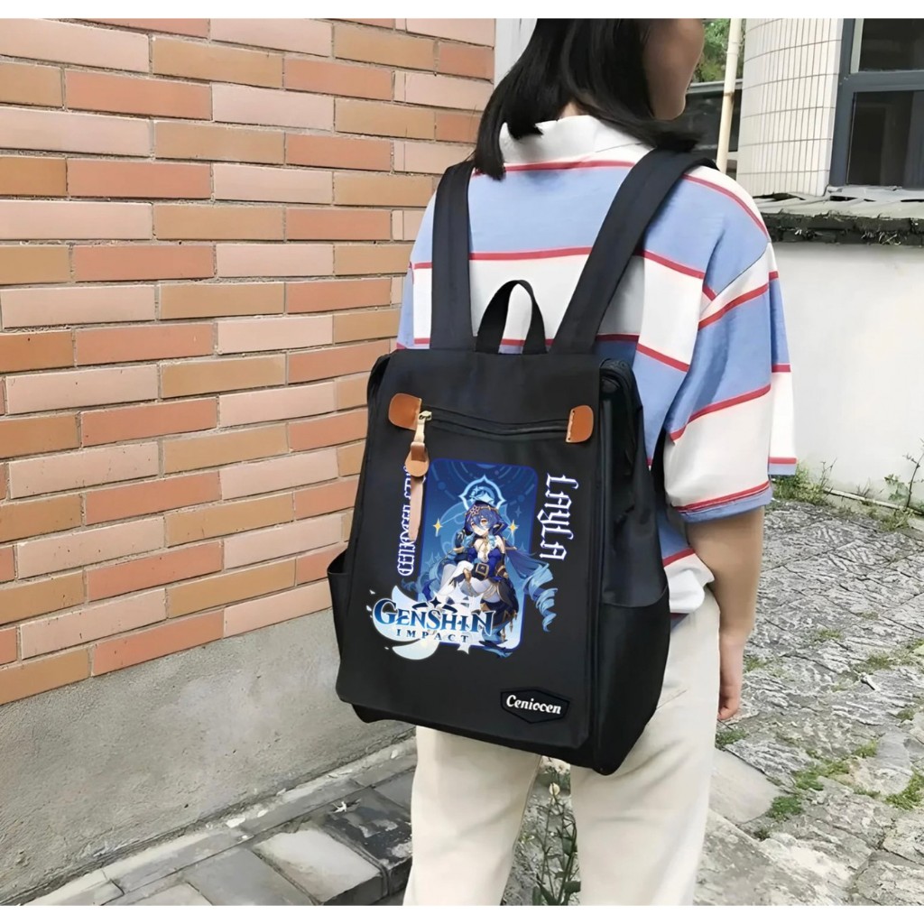 !Children's School Backpack Ghensin Layla Motif Backpack Children's ...