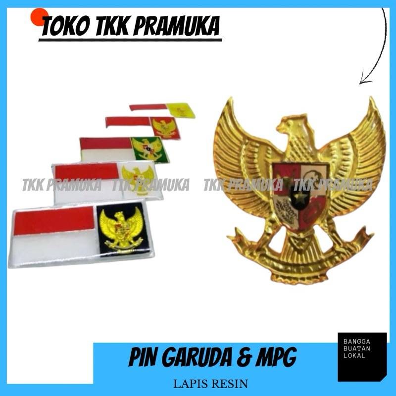 MERAH PUTIH Garuda Pin/garuda Red And White Pin | Shopee Philippines
