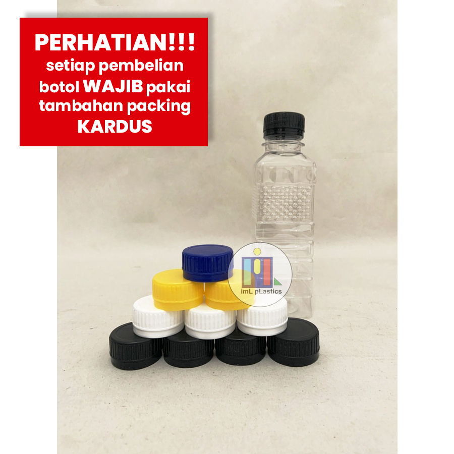 250ml Square Oil Bottle (Box)/250Ml Plastic Bottle LN-1Pcs | Shopee ...