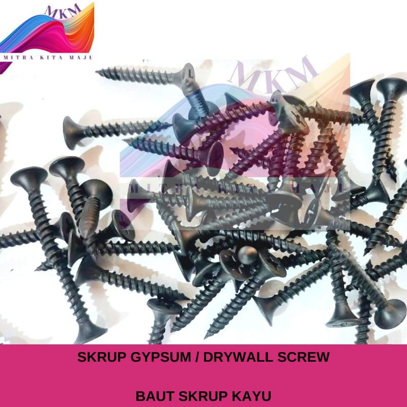KAYU Gypsum SCREW SCREW / DRYWALL SCREW BOLT / WOOD SCREW BOLT / GYPSUM ...