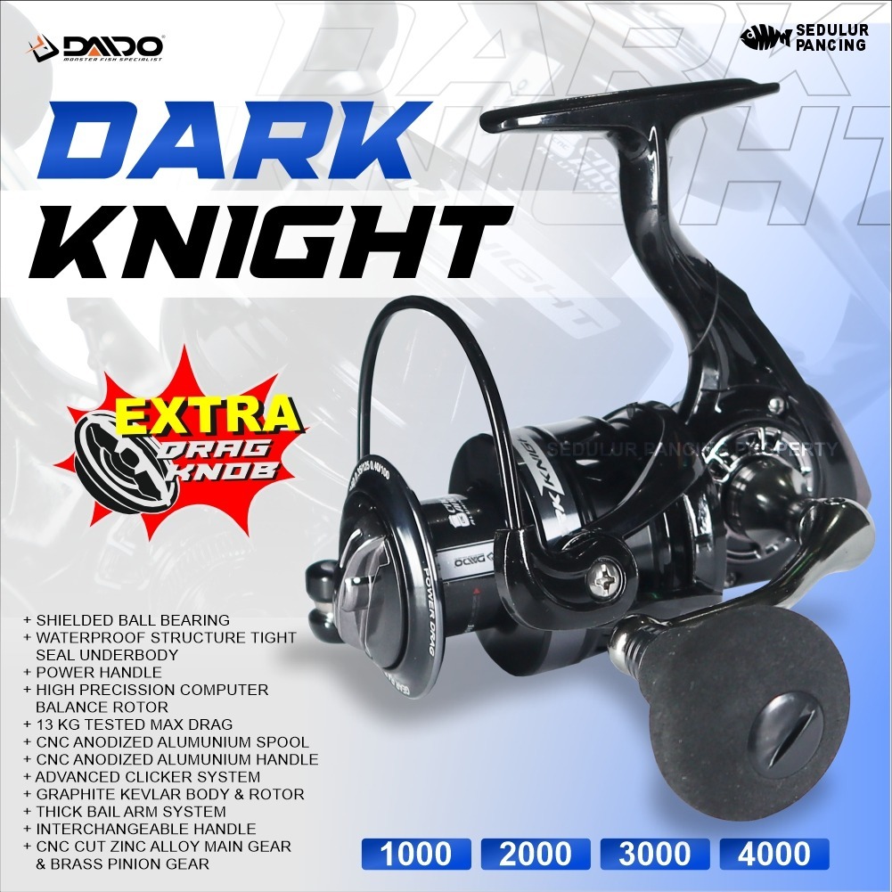 Reel Daido Dark Knight SW Power Handle Talisman Vendetta Dynamite ...