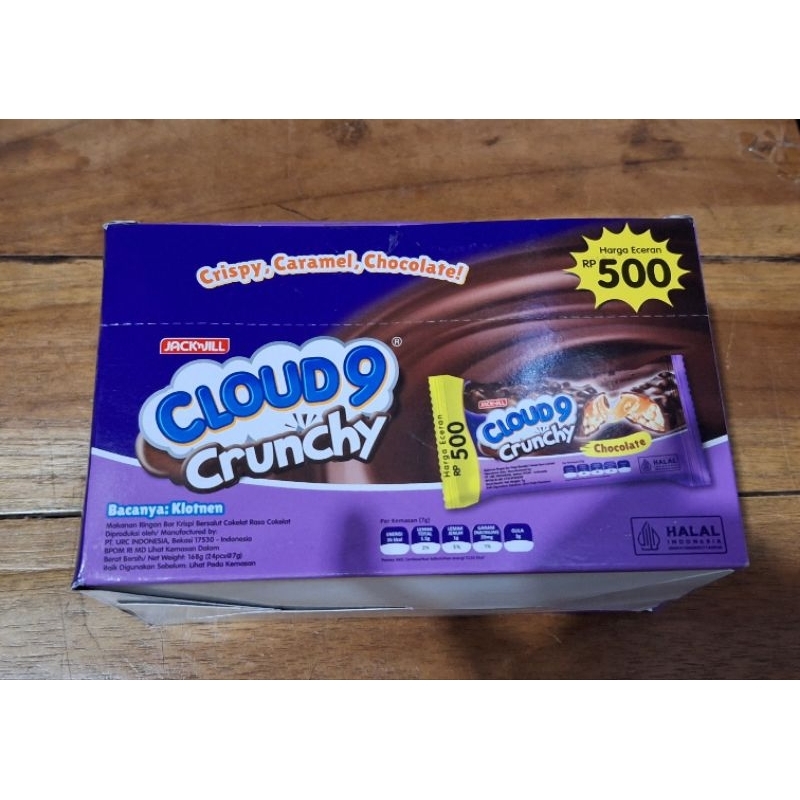 Cloud9 crunchy chocolate (24 pcs x 7g) | Shopee Philippines