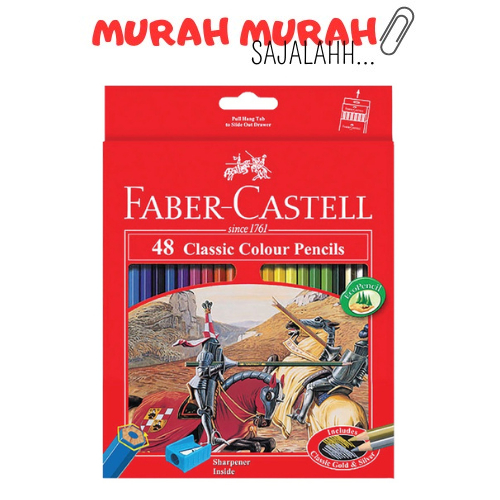 Colored Pencils 48 / Classic Color Pencils 48 Faber Castell 115858 ...
