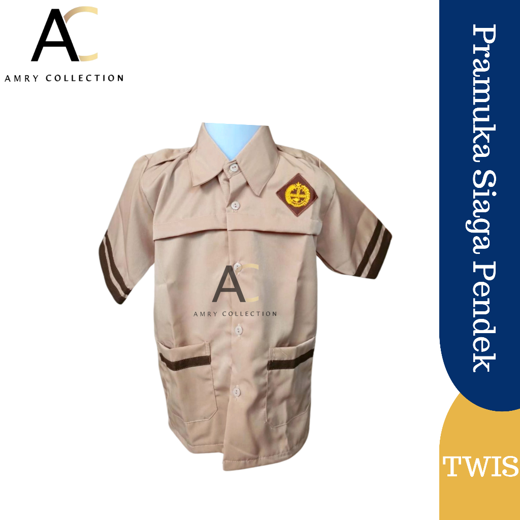 Elementary School Scout Uniform Standby Scout Shirt Short Sleeve School ...