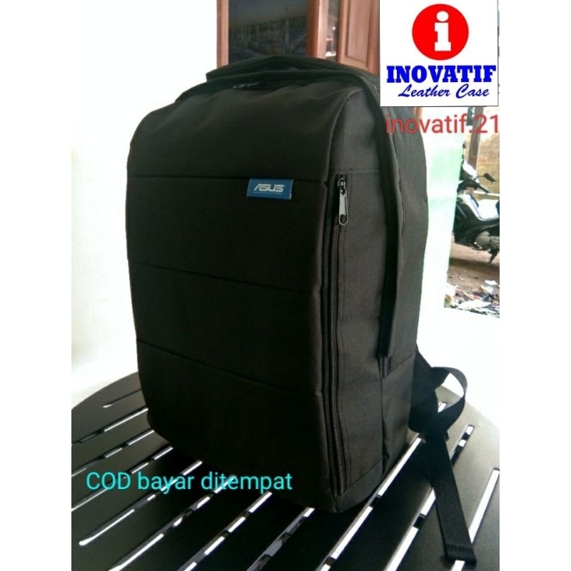 Asus laptop backpack. lenovo. hp. acer. dell. Axioo. plain. material ...