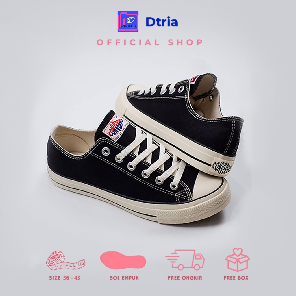LOKAL Converro Classic Retro Low Black 70s Ethnic Unisex Type High ...