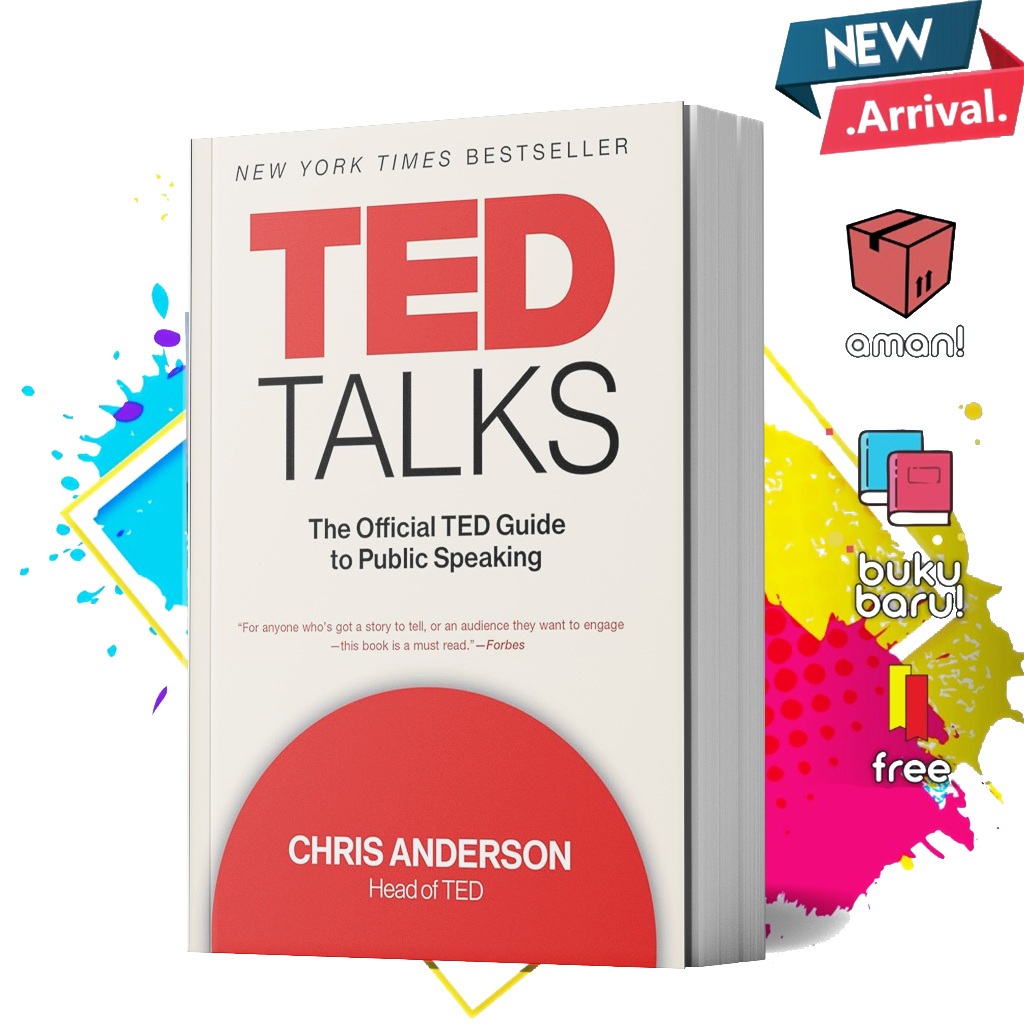 Ted Talks: The Official TED Guide to Public Speaking by Chris Anderson (English) | Shopee ...