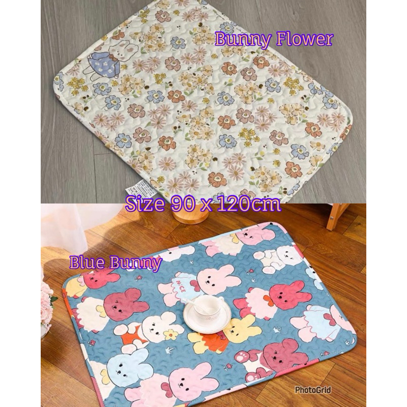 DOG RABBIT MAT/ RABBIT PEE MAT 90 x 120cm/ RABBIT DOG PLAY CARPET ...