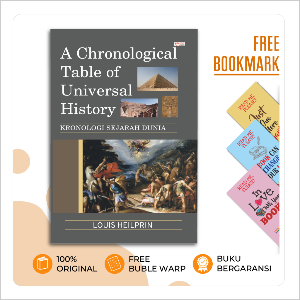 World History Chronology Book | Shopee Philippines