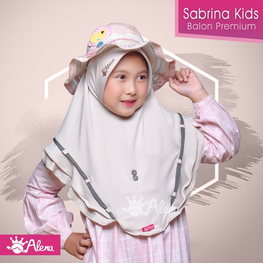 Hijab Sabrina Kids by Alena (Ages 5-9 years) | Shopee Philippines