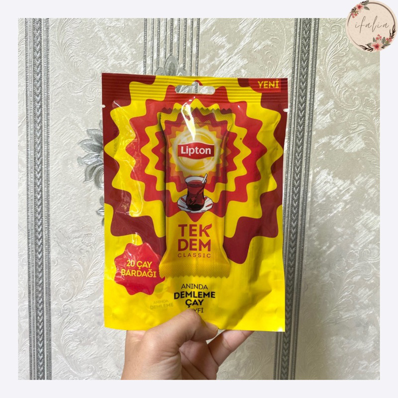 [READY] Tea Sachet Lipton Tek Dem Turkey | Shopee Philippines