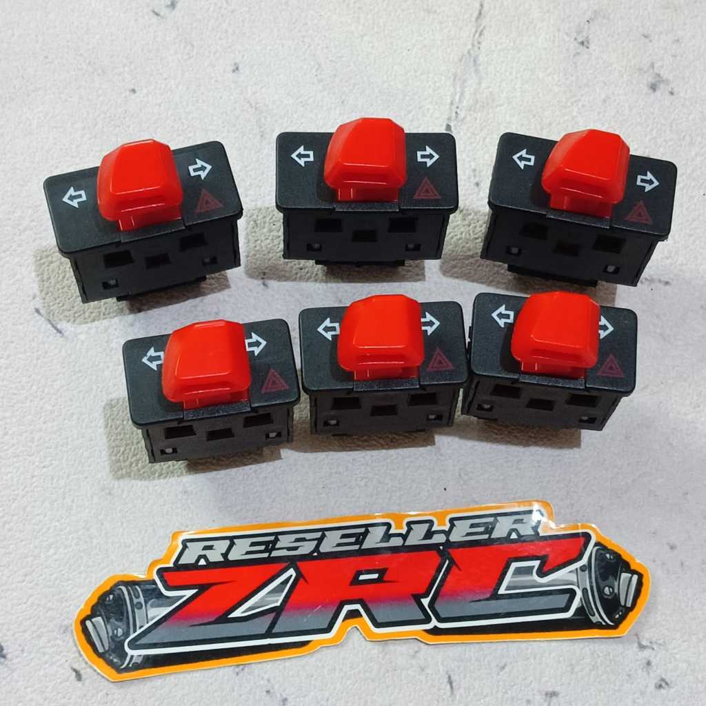 TOMBOL MERAH Turn signal switch button / sen / sign + red honda hazard ...