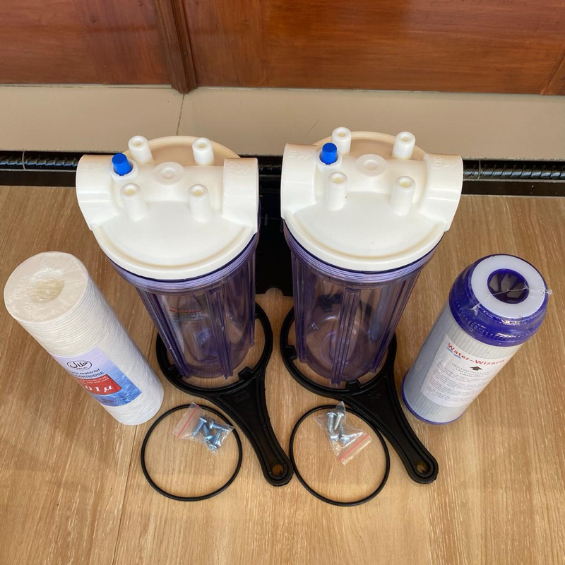 Water filter package /HOUSING + WATER WIZARD color and odor removal/ on ...
