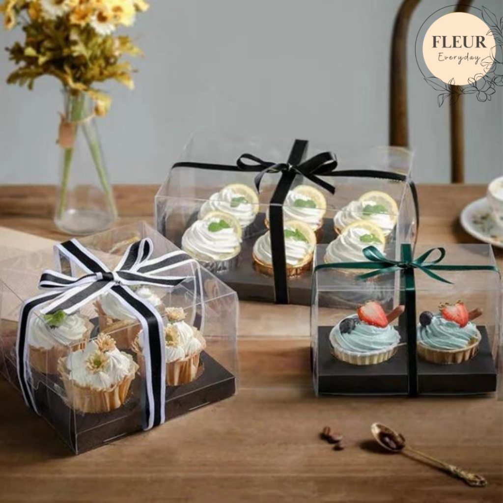 CUPCAKE Box Muffin Box Birthday Cake Box Cake Packaging Mika Cake Box ...