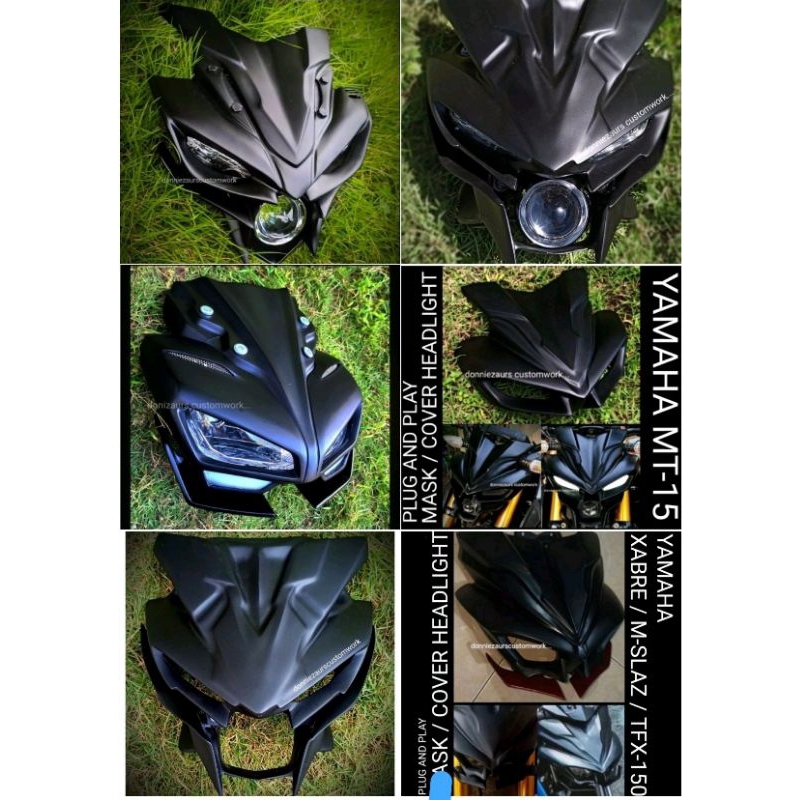 MT15, TFX, MT25, MT03 UNIVERSAL AND COVER HEADLIGHT | Shopee Philippines