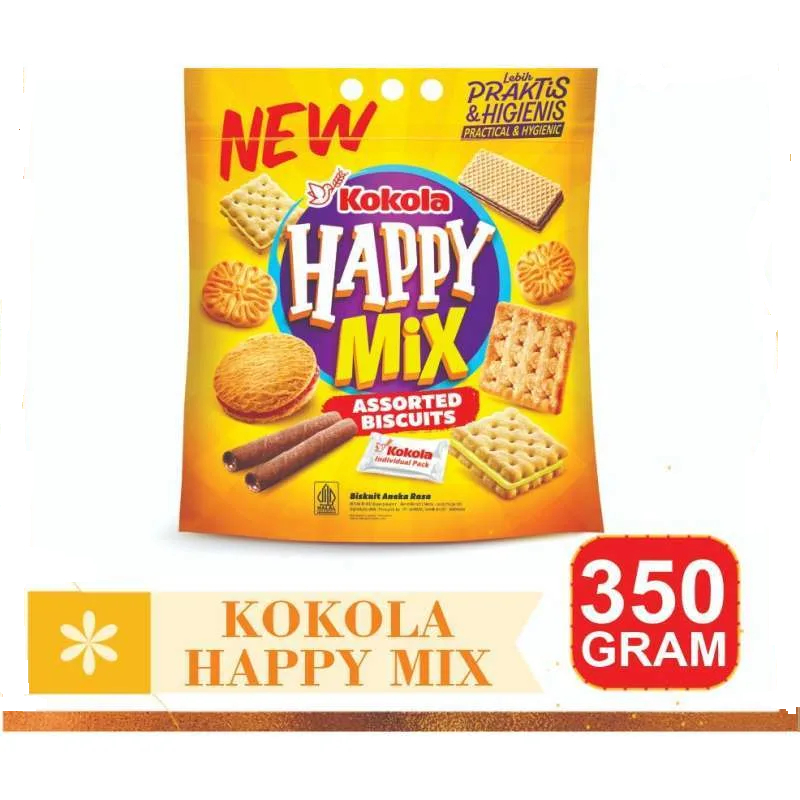 Kokola HAPPY MIX ASTOR WAFER BISCUITS VARIOUS FLAVORS 350 GRAMS ...