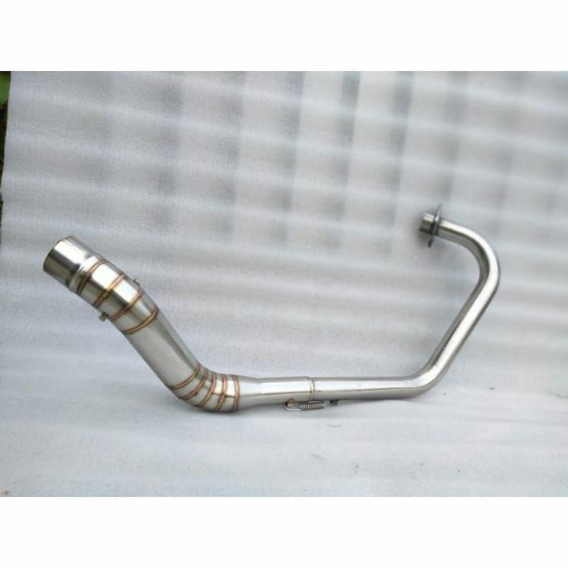 Stainless pipe 51mm big elbow tmx 125 155 tmx 150 euro viperman DL 150 ...