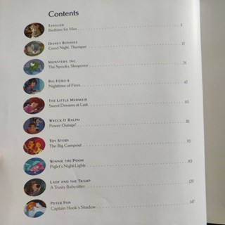 Disney Bedtime Favorites Storybook English Story Collection Book 2 ...