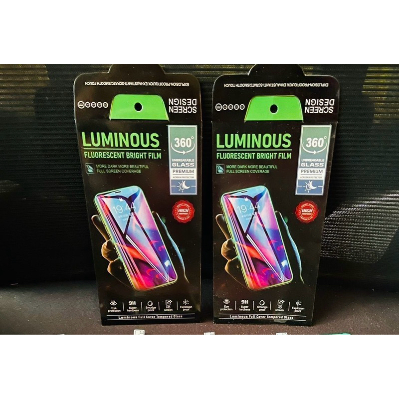 Luminous Paper Packing / Tempered Glass Paper Packing | Shopee Philippines